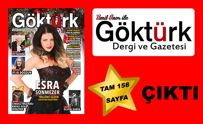 Göktürk Dergisi Yılbaşı Özel Sayısı Sizlerle - Göktürk Dergi ve Gazetesi Göktürk Dergisi Yılbaşı Özel Sayısı Sizlerle - Göktürk Dergi ve Gazetesi