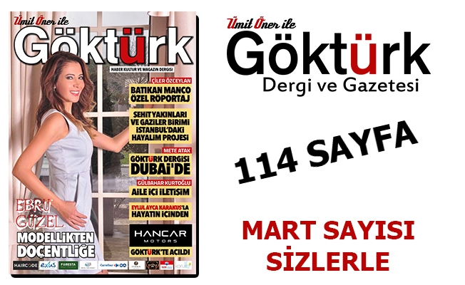 Göktürk Dergisi Mart Sayısı Dağıtımları Başladı - Göktürk Dergi ve Gazetesi Göktürk Dergisi Mart Sayısı Dağıtımları Başladı - Göktürk Dergi ve Gazetesi